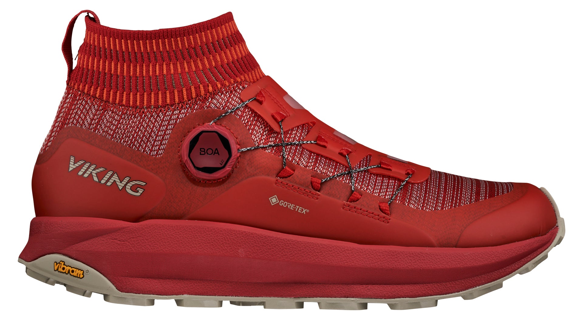 Viking Cerra Speed GTX BOA Unisex Signalred/Red Hiking ...